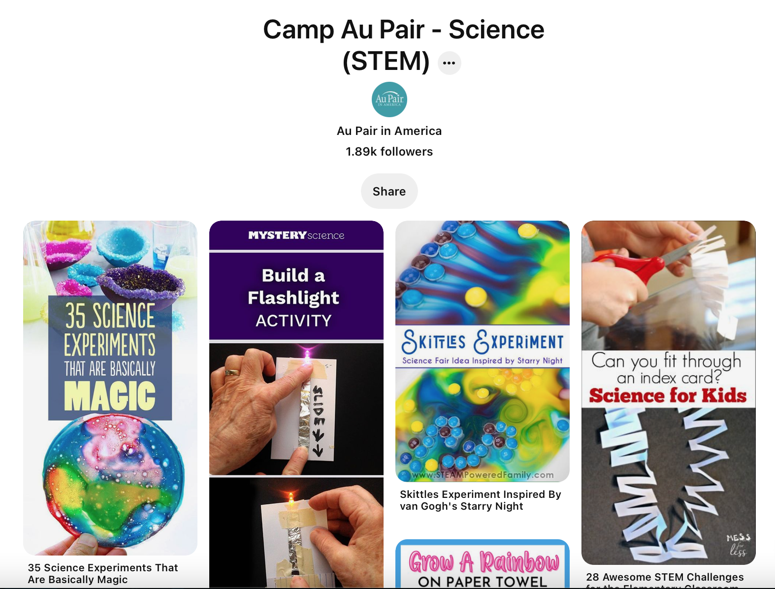 Camp Au Pair – Science (STEM) - Sandra's Au Pair in America Blog