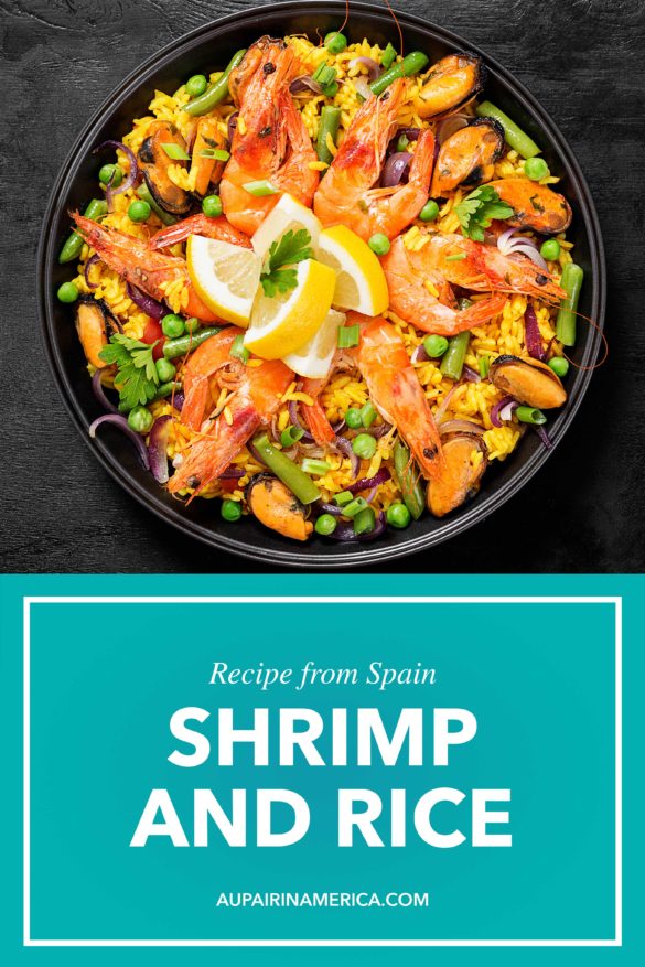 How to Make Spanish Shrimp and Rice | Au Pair in America
